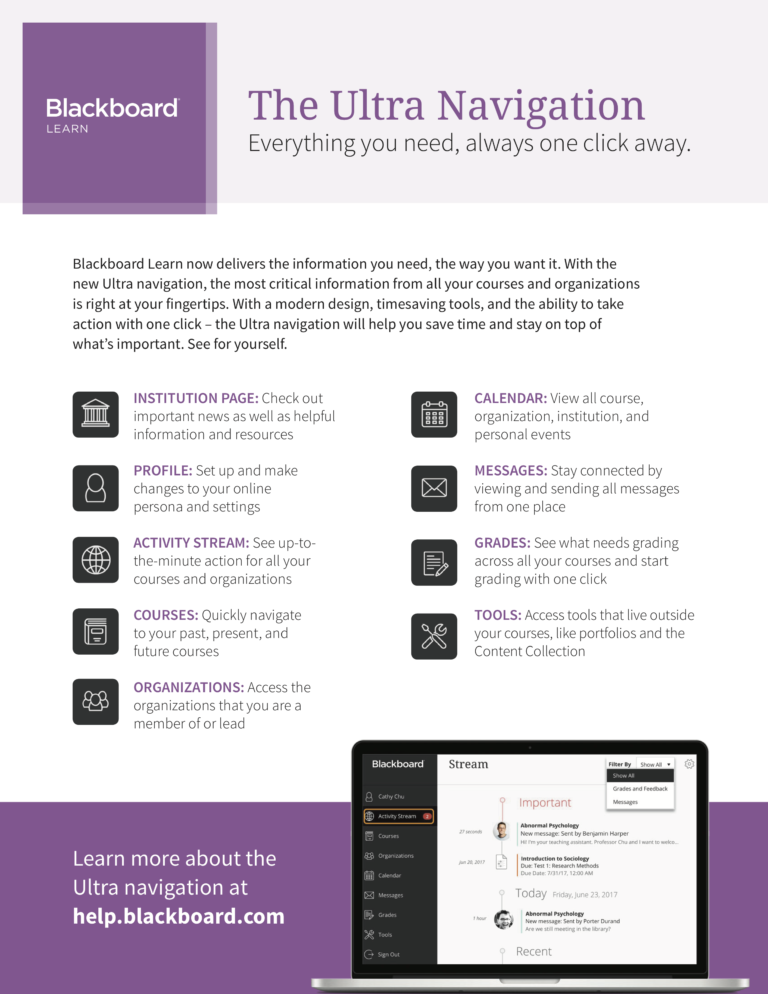 Blackboard Learn Ultra in 2018: Is it ready and does it matter?
